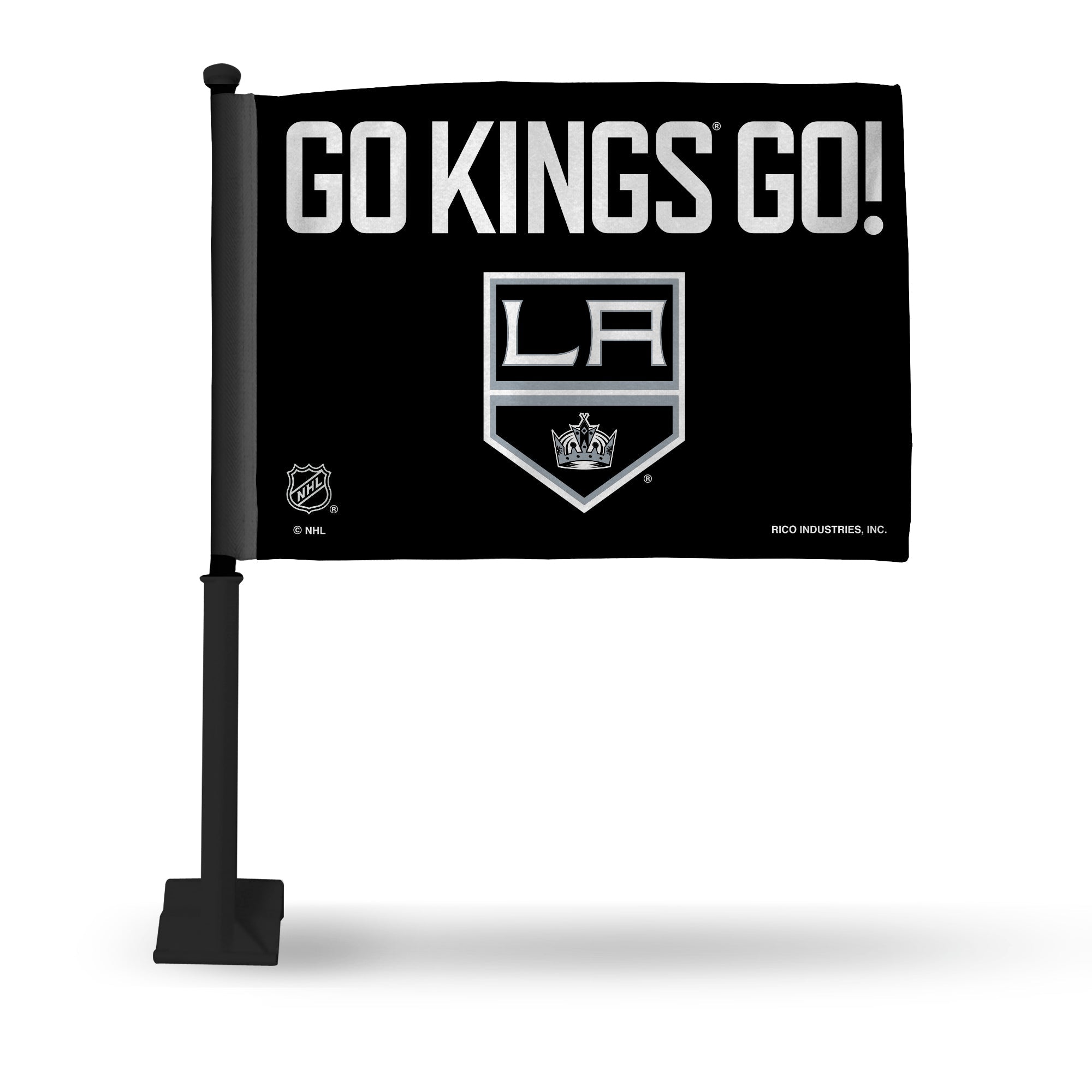 NHL Rico Industries LA Kings "Go Kings Go" Car Flag - $ 17.60 USD ...